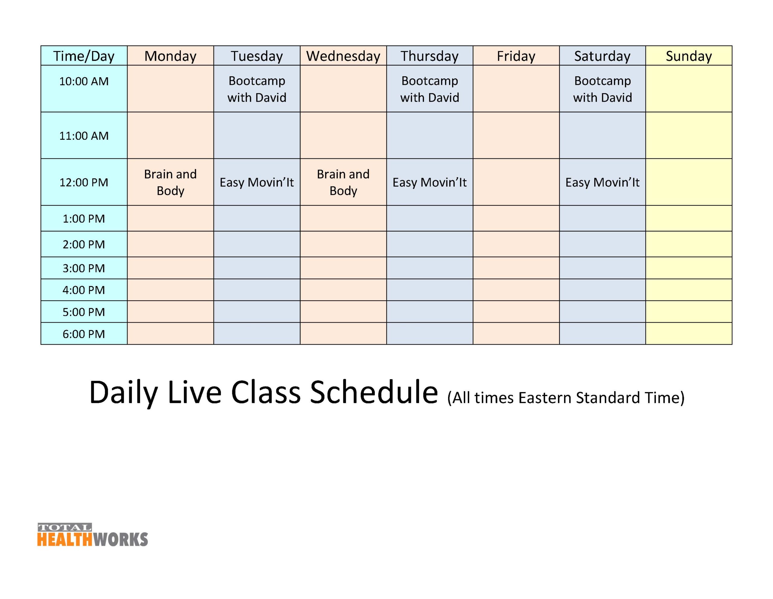 Workout Tracker | Total HealthWorks